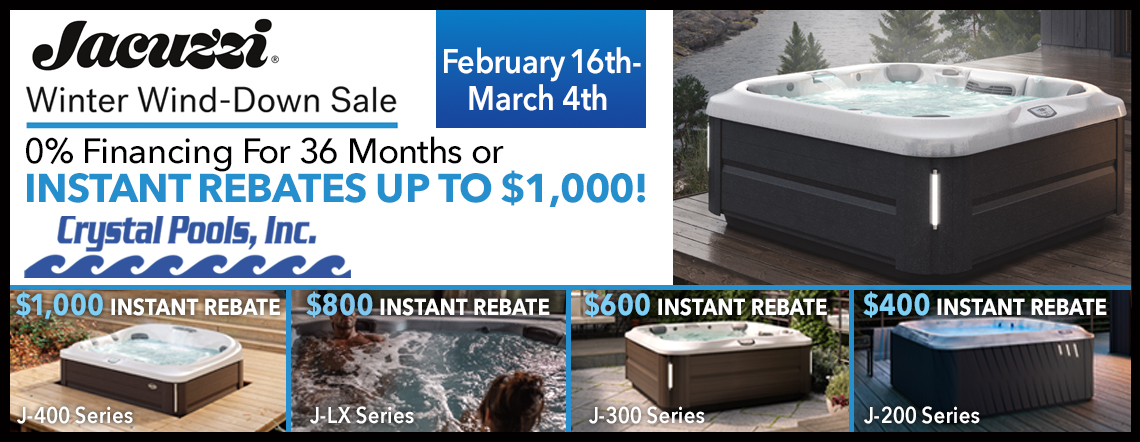 Special Offers - Crystal Pools, Inc.